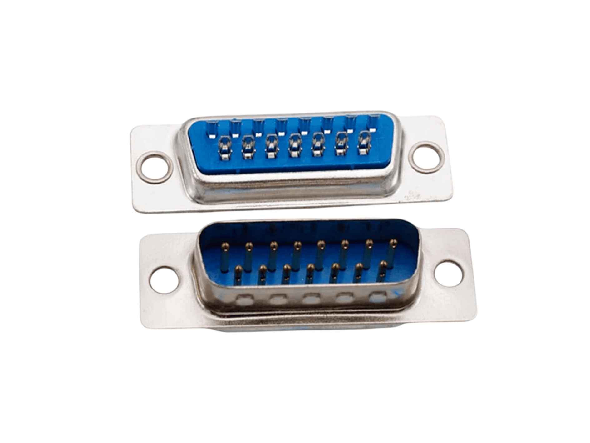 CONECTOR DB15 MACHO 2 HILERAS